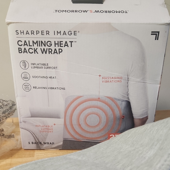 Sharper Image | Other | Shaper Image Calming Heat Back Wrap | Poshmark